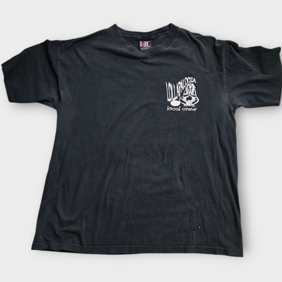 giant | Shirts | Rare Vintage 994 Lollapalooza Local Crew Giant Tag ...